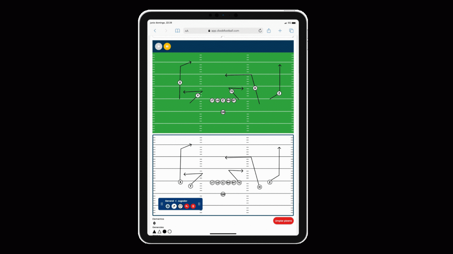 Playmaker Online Jugadas - Cloob Football
